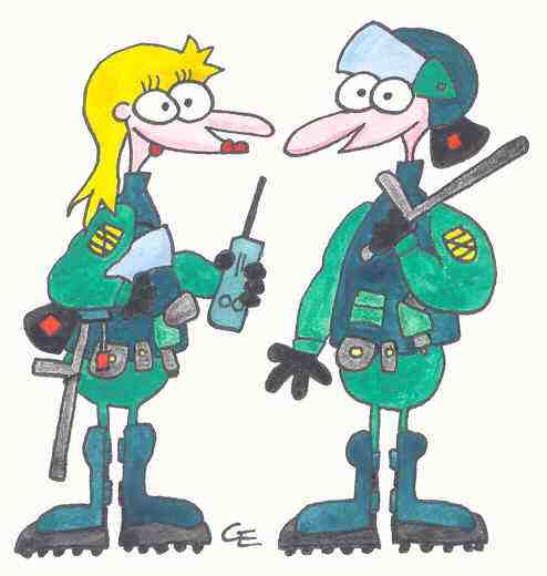 Ecki-Cartoon - Berufe