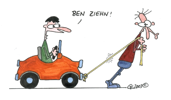 Ecki-Cartoon - Alltag